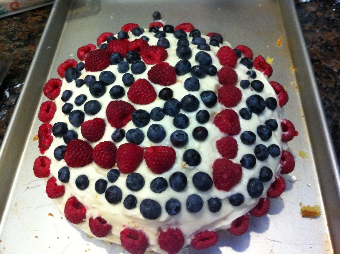 OM NOM NOM: Very Berry Birthday Cake