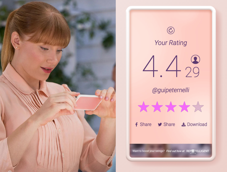 BLACK MIRROR | NOSEDIVE-BİRPEMBESEVER