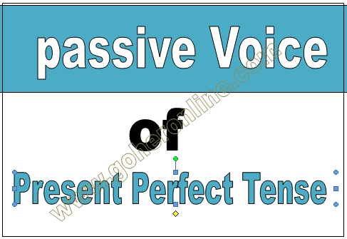 Passive Voice of Present Perfect tense with examples and exercise.