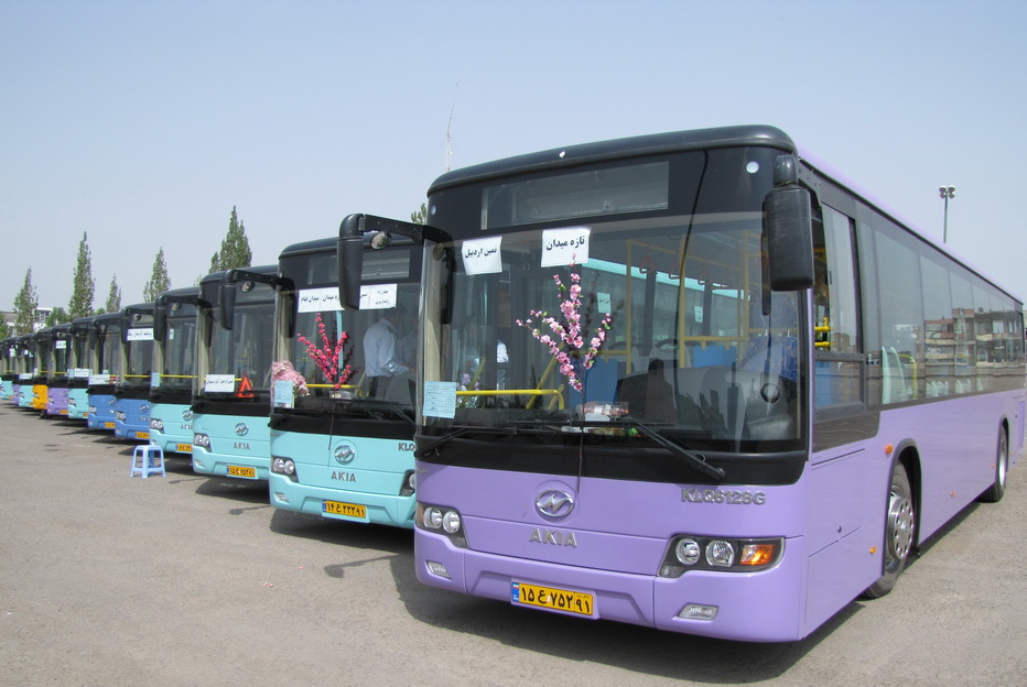 Uskowi on Iran - اسکویی در باره ایران: New mass transit busses for ...