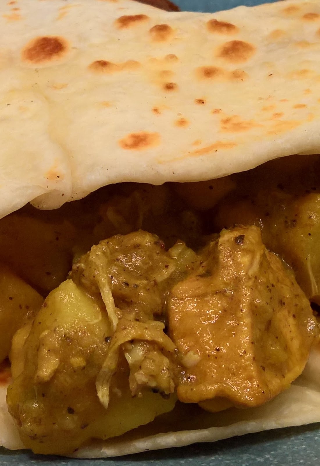 Our Lil Corner: FeedMeMore - Instant Pot Caribbean Chicken Roti 💖