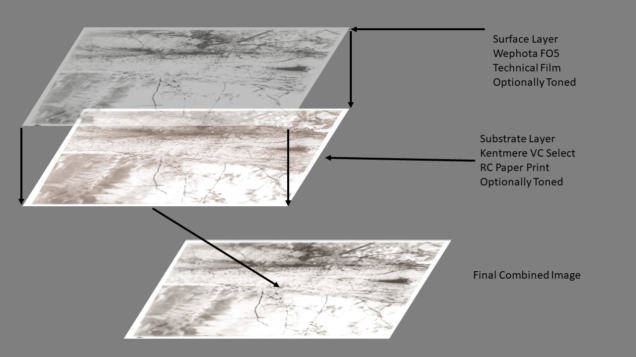 Physical Split Printing and Toning