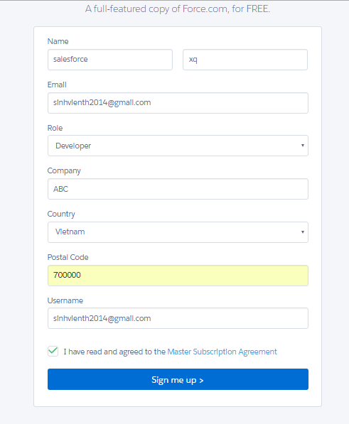 How To Create Salesforce Developer Account Salesforce Tutorial