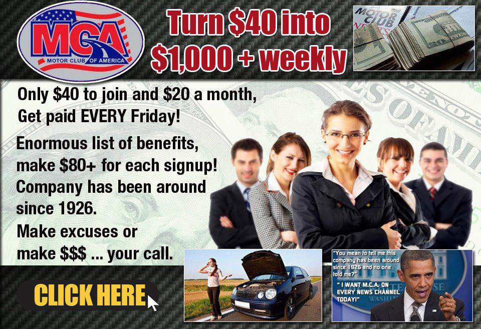 WORK 4 MOTOR CLUB OF AMERICA!!: MCA NOW HIRING!!