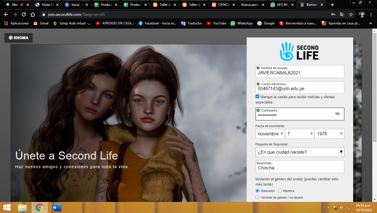 SECOND LIFE-MUNDO DIGITAL