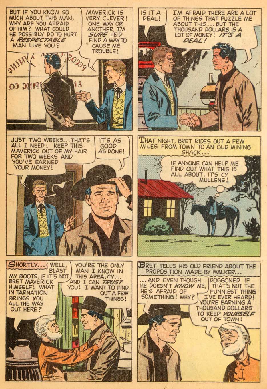 Saved From The Paper Drive: Comic Book Short Story~ Maverick "Thousand ...