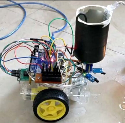 cara membuat Robot Pemadam Api Berbasis Arduino ZMA Teknologi