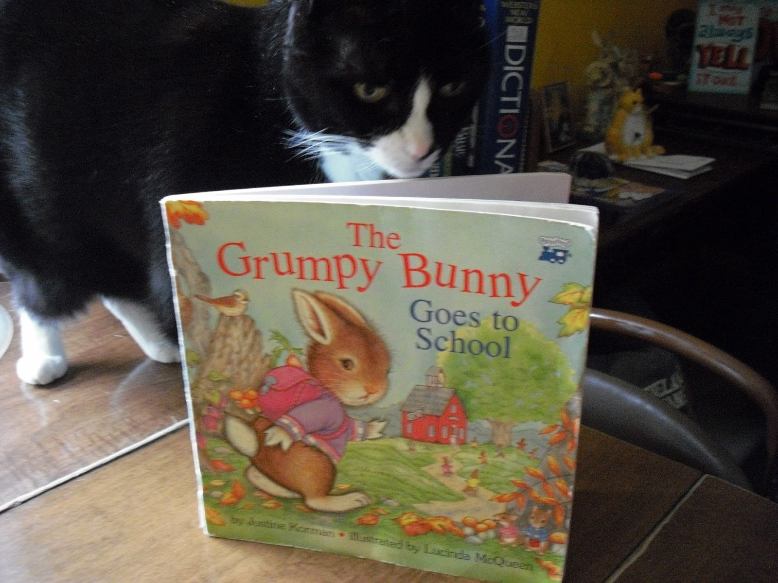 Grab A Book From Our Stack: "The Grumpy Bunny Goes to School" by ...