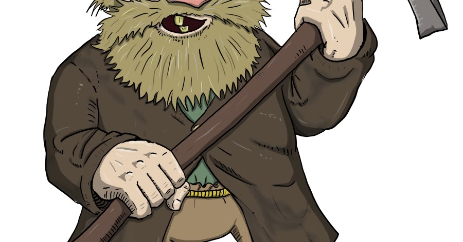 D&D Basic - NPC Gallery: Dwarf Commoner