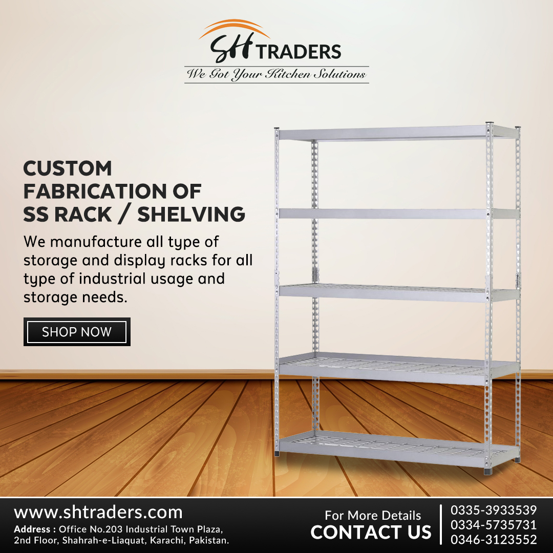 Manufacturer of commercial kitchen equipment - SH Traders