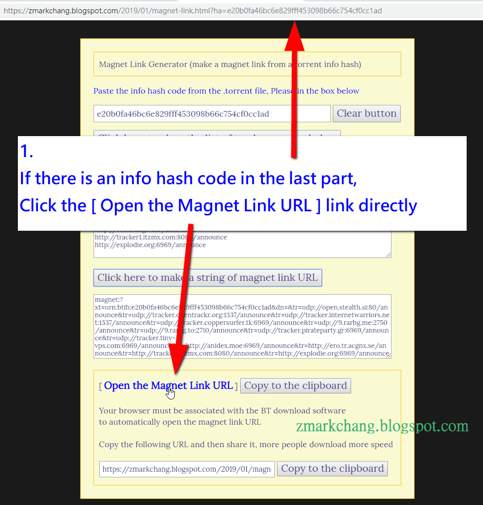 Knows: Magnet Link Generator (English Version)