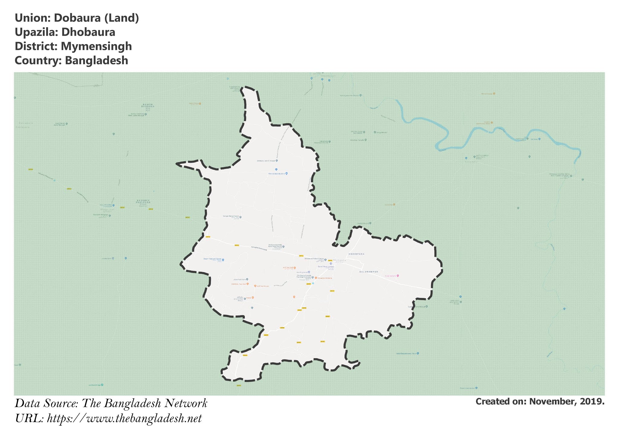 Dobaura Union, Mymensingh