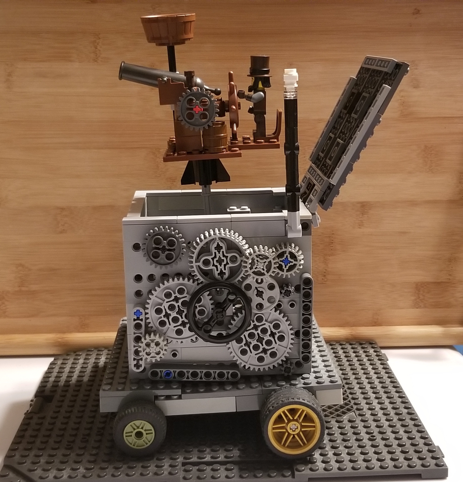 Girl Meets Brick: MOC (My Own Creation) BUILD - Steampunk Lego Build ...