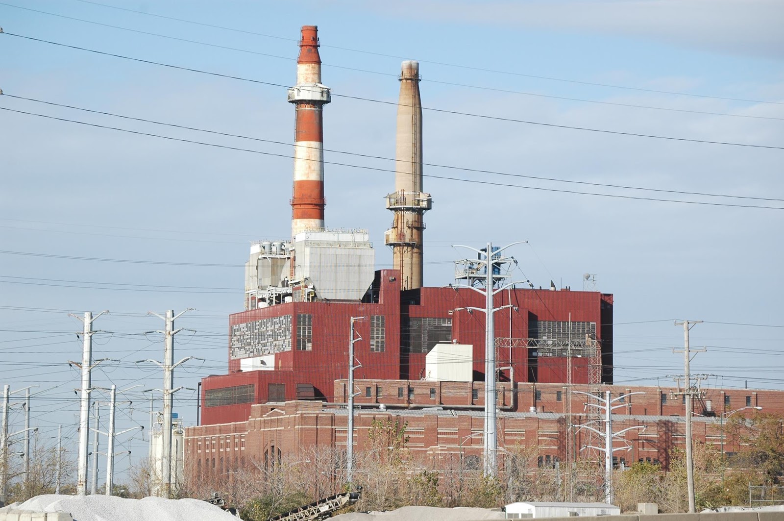 Industrial History: NRG/Midwest/ComEd Generation Power Plants: Fisk ...