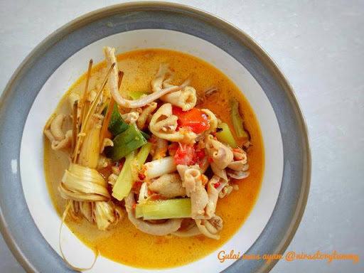 Gulai usus ayam by Nirastorytummy | Resep Masakan Ikan