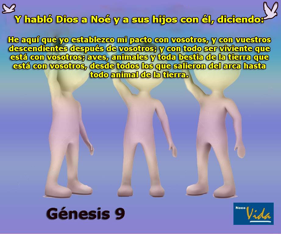 Neco Vida: Leyendo... Génesis capítulo 9