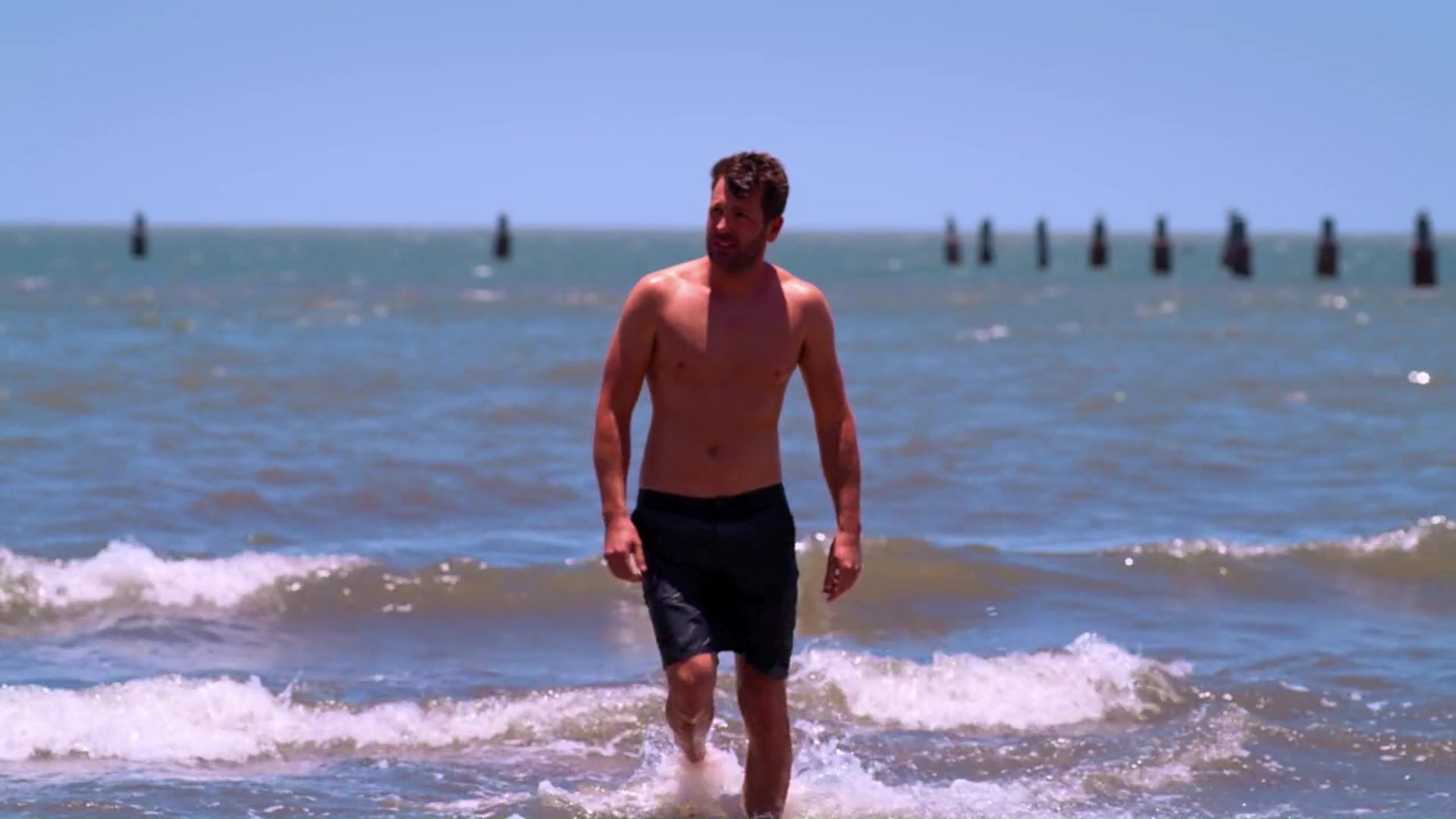 ausCAPS: Tim Ross shirtless in Romance On The Menu