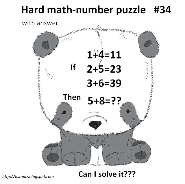 Hard math-number puzzle #34
