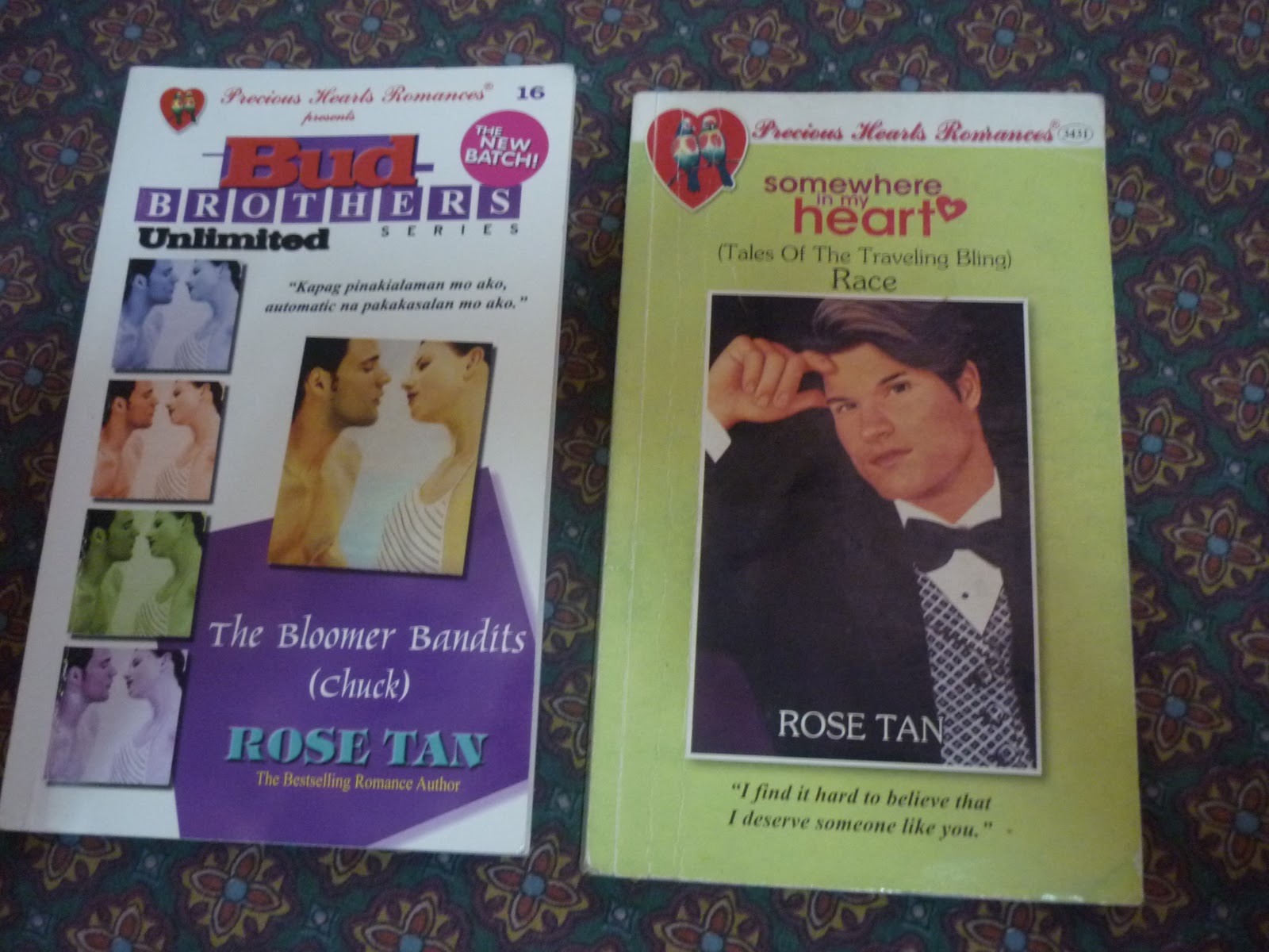 My Romance Novels: PHR Rose Tan Collection