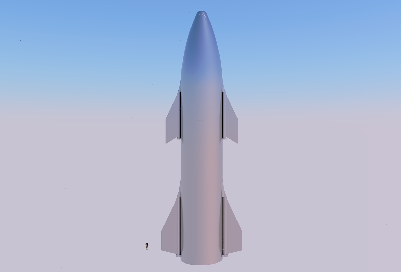 Possible SpaceX Starship Mk 1 propellant tank layout by Michel ...