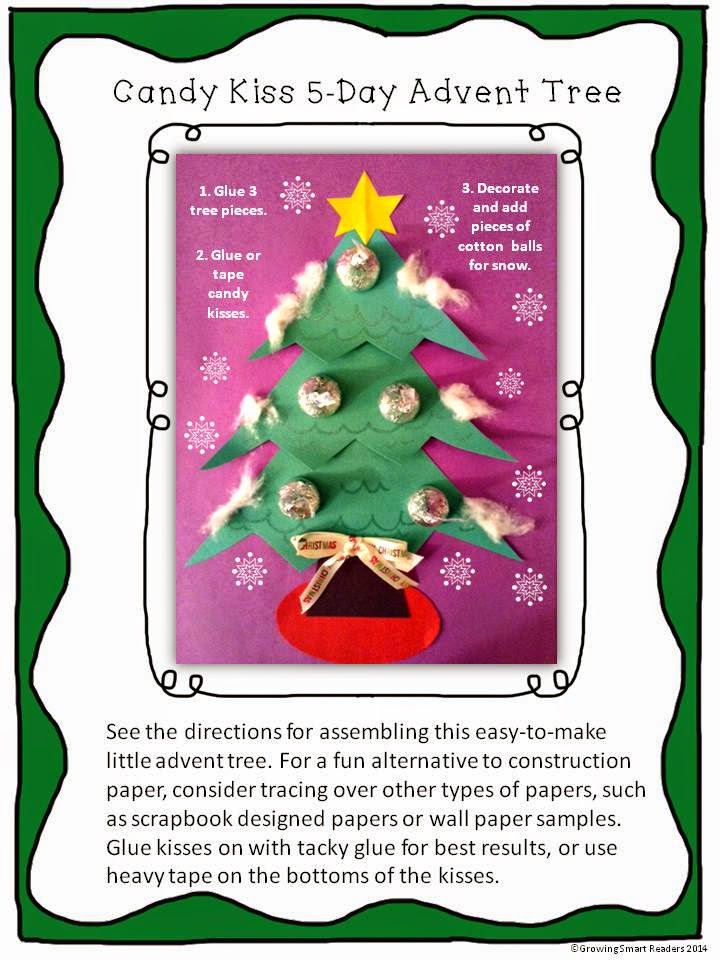 Growing Smart Readers: Five Silver Bells Choral Poem, Book and Advent Craft