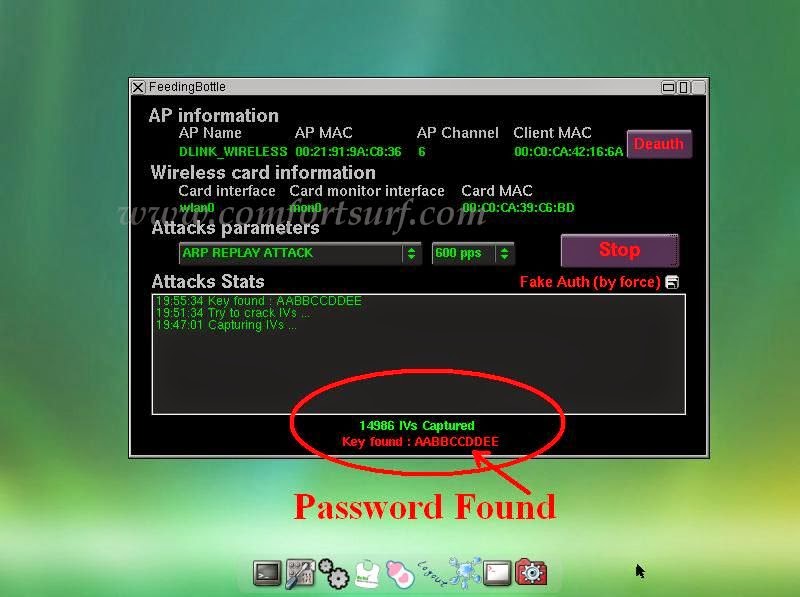 hacker wifi wep beini - conx gratuit