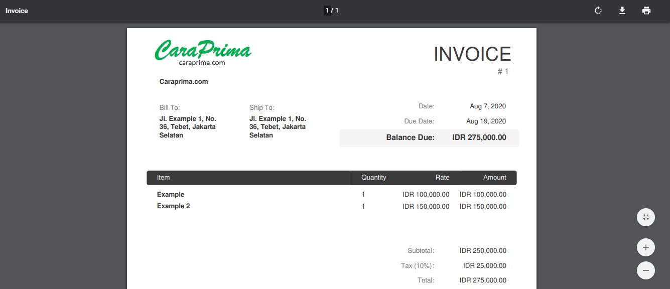 Cara Instan Buat Invoice Keren dengan Invoice Generator - Cara Prima