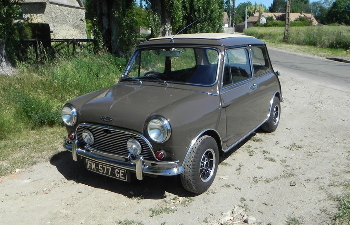Essai Austin Mini Cooper 1000 de Ville Radford 1966