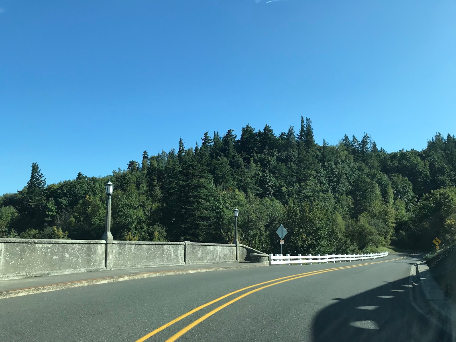 US Route 30/Columbia River Highway; old US 30 on the Historic Columbia ...