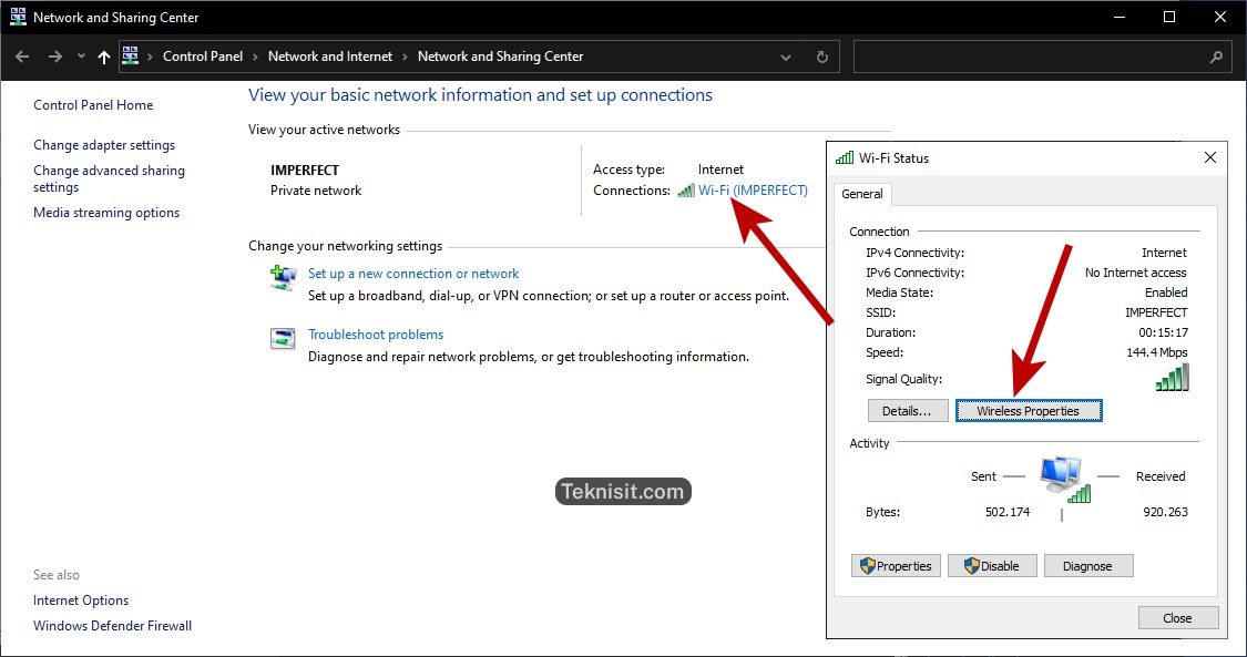 √ Cara Melihat Password WiFi di Laptop atau Komputer √ Cara Melihat Password WiFi di Laptop atau Komputer