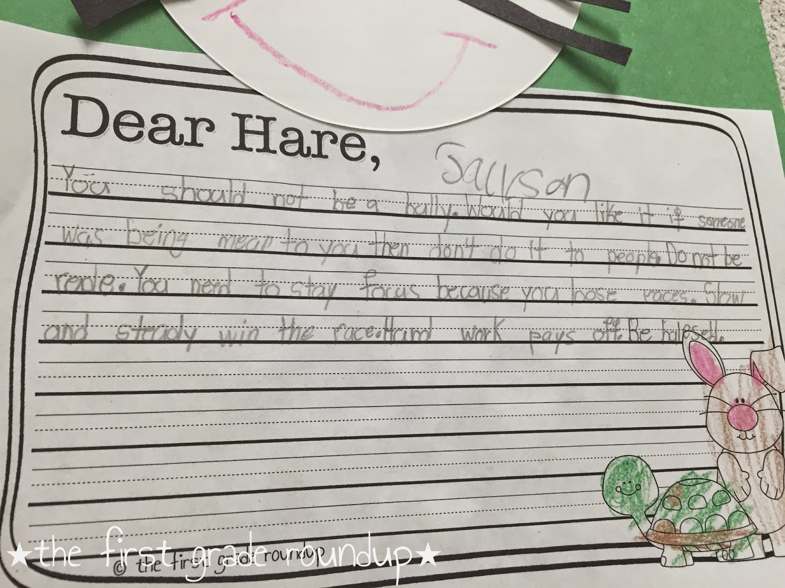 The tortoise and the Hare activities for 1st grade - The First Grade ...