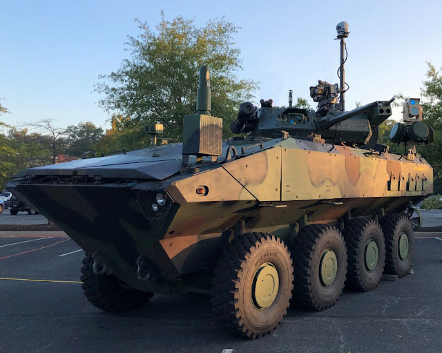 The Dead District: BAE ACV-30 with KONGSBERG MCT-30 remotely operated 30mm turret