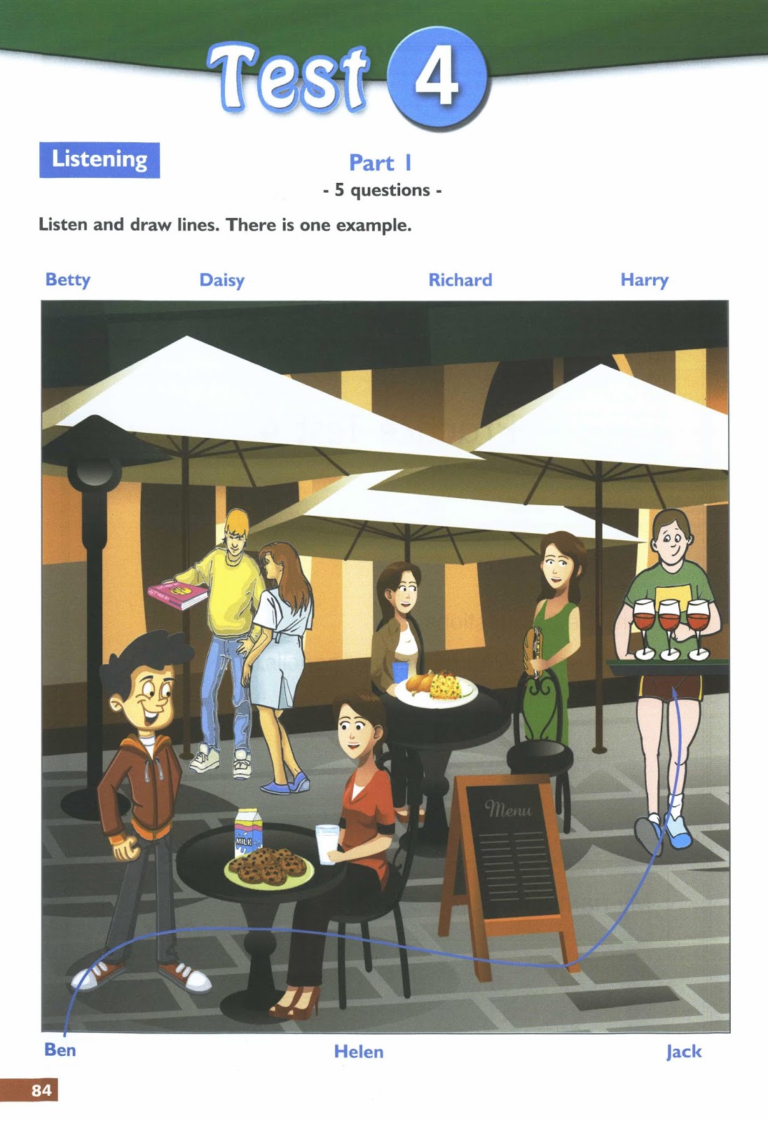 English Cambridge Tests - Complete Flyers Tests - Let Your Hair Down!