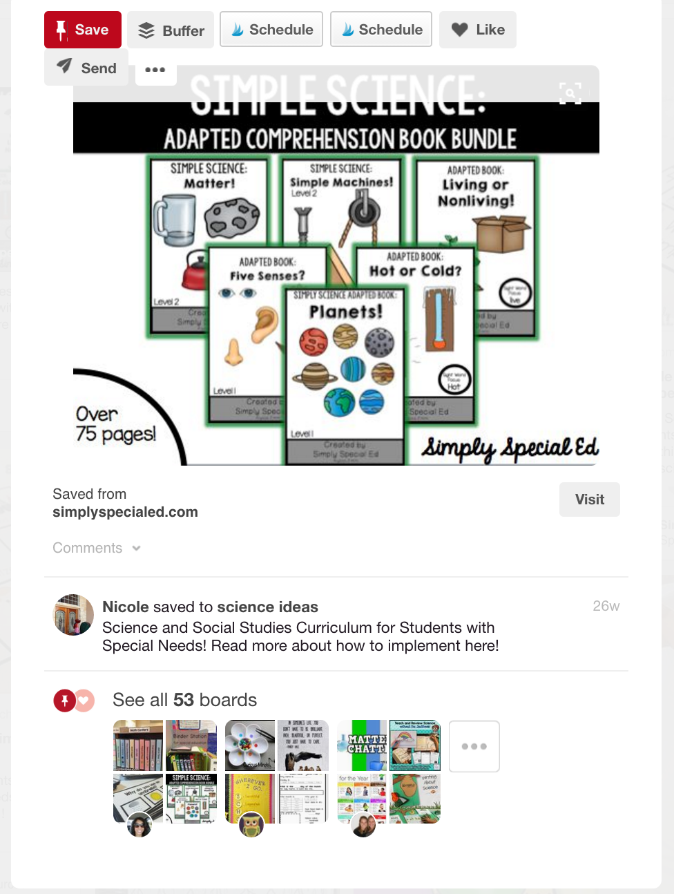 Science Ideas in the Special Ed Classroom | Superteach's Special Ed Spot