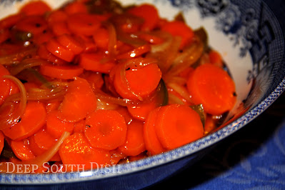 Deep South Dish: Copper Pennies Carrot Salad - Sweet and Sour Carrots