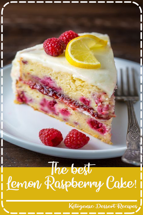 The best Lemon Raspberry Cake! - Keto Dinner Recipes Shrimp Scampi