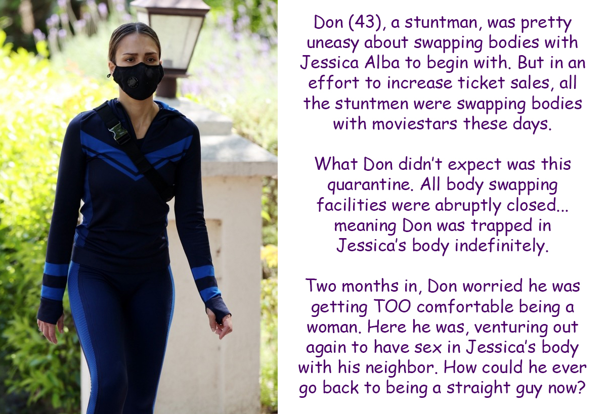 TG Swapping Caps: Trapped in Jessica's body