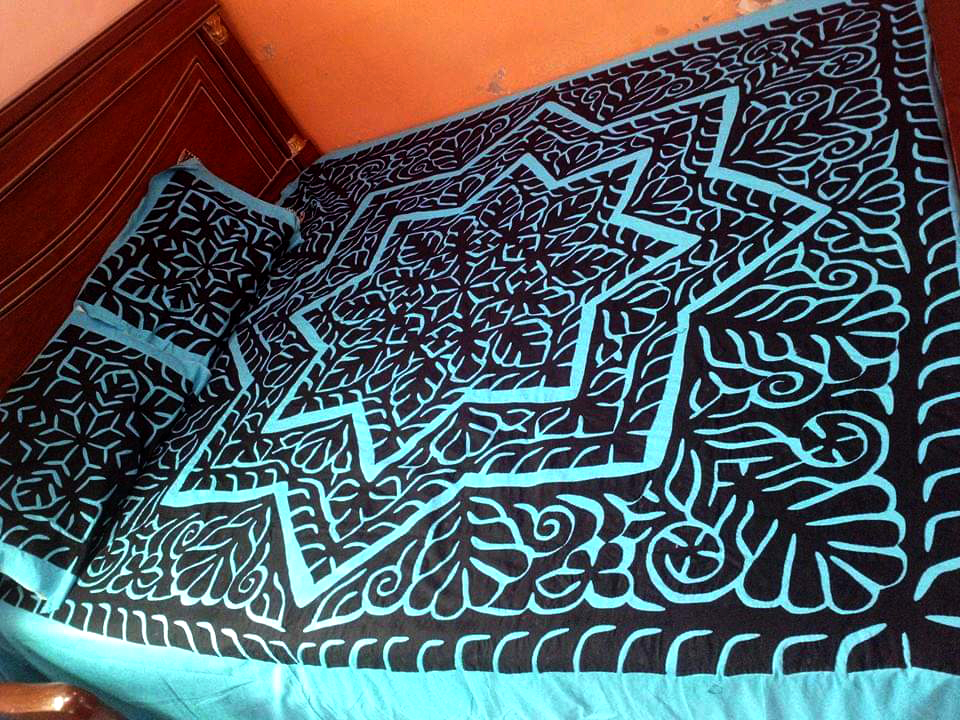 Aplic Work | Applic Hand Work Beddings | Bed Sheets in Applique Work ...
