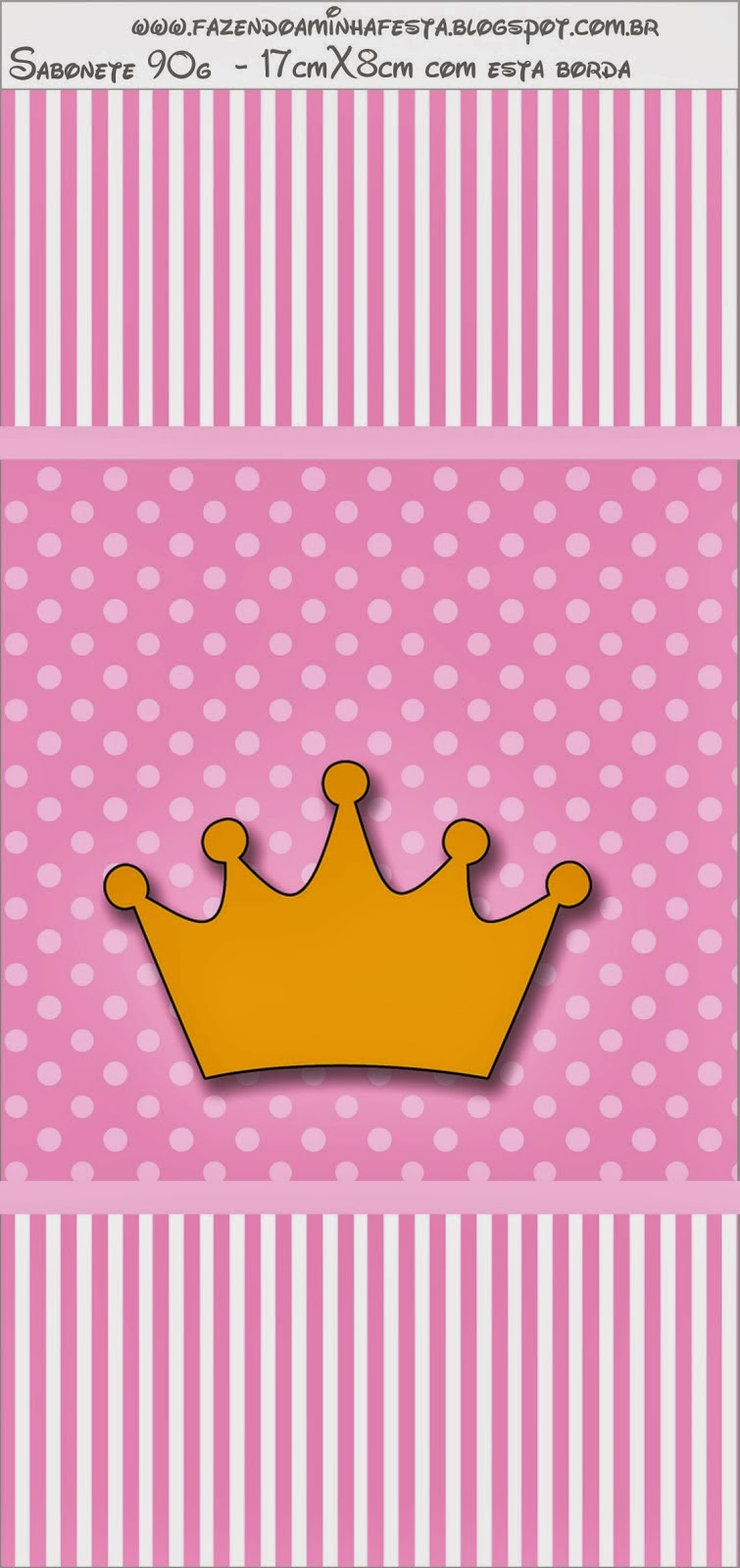Princess Crown: Free Printable Candy Bar Labels. - Oh My Fiesta! in english