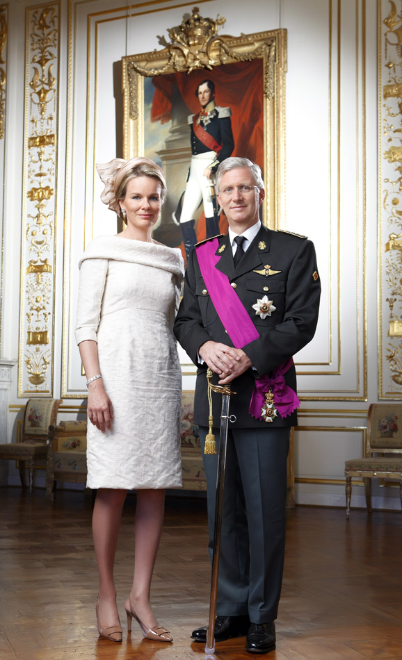 Roi Philippe de Belgique: Premières photos de la nouvelle Famille Royale