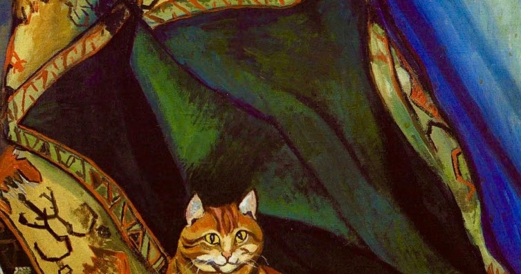 FRENCH PAINTERS: Suzanne VALADON Portrait of Raminou the Cat