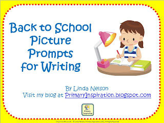 Classroom Freebies Too: Back to School Picture Prompts for Writing