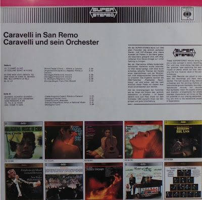 ENTRE MUSICA: CARAVELLI - At San Remo (1967)