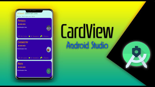 Subject Menu Design to XML use CardView in Android Studio | Legenddocx ...