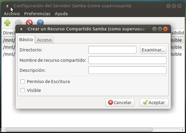 Linuxenio: Instalar Samba en Ubuntu Mate