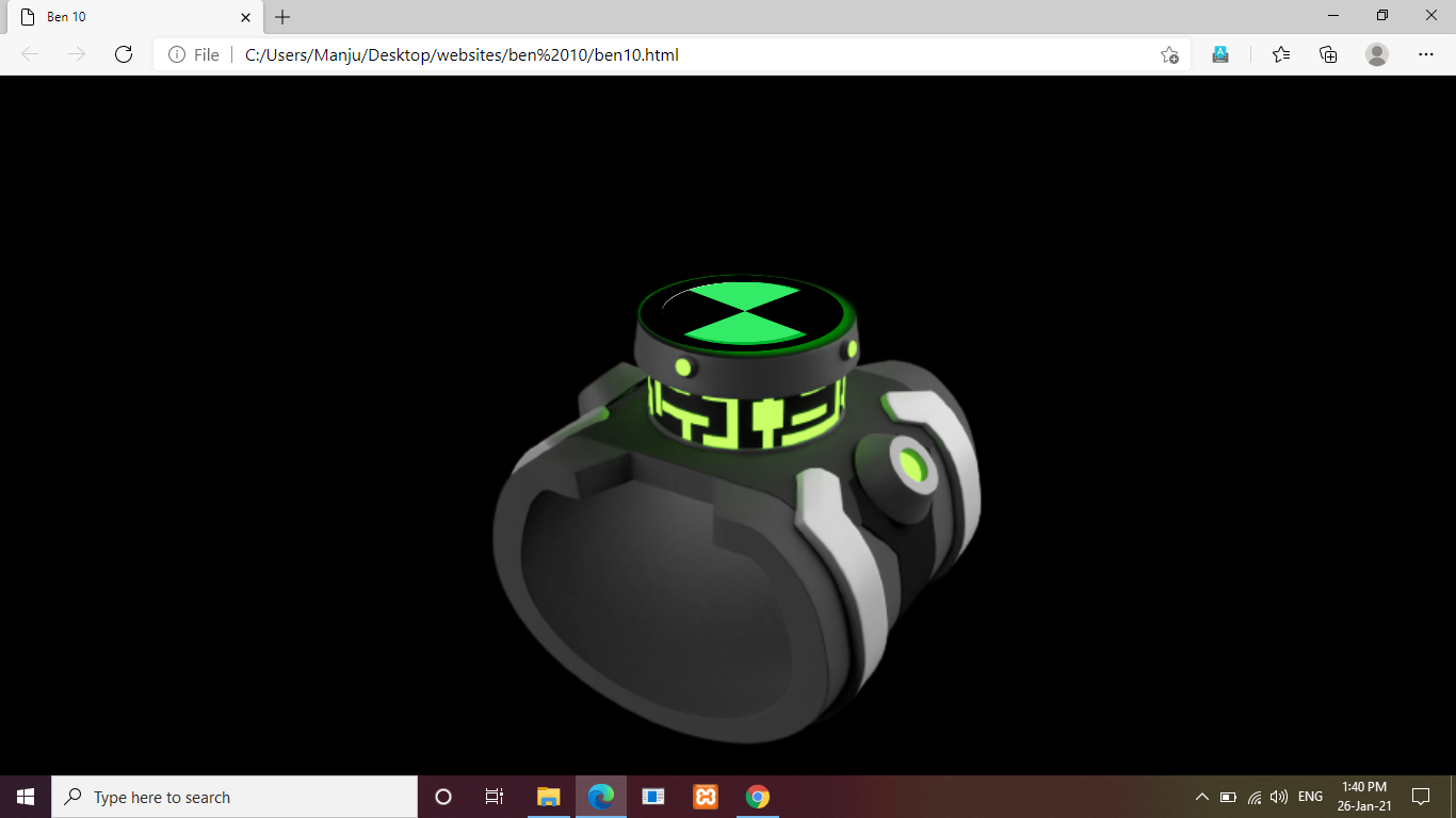 Ben 10 Omnitrix Animation