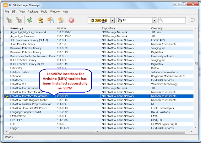 Download and Install LabVIEW Interface for Arduino (LIFA) toolkit ...