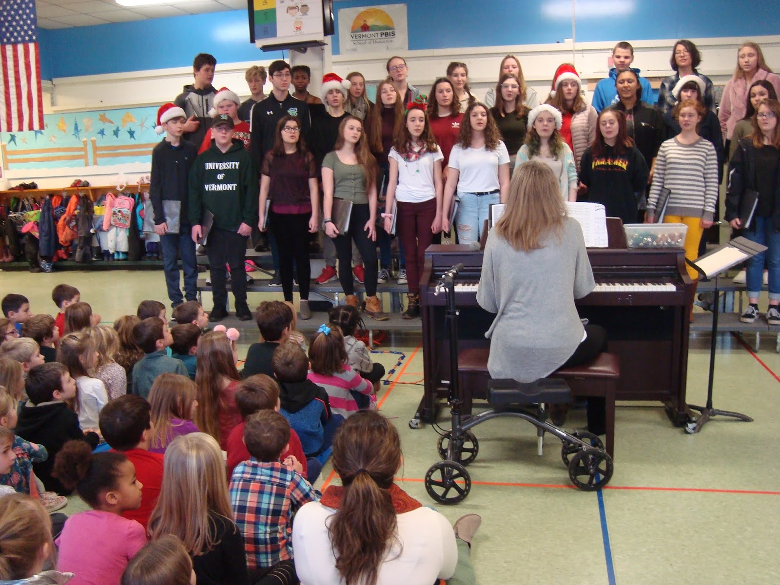 Mrs. Kelly's First Grade Class: CHS Choir Performance