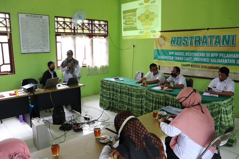 SMK-PPN Banjarbaru Koordinasi BPP Model Kostratani di BPP Pelaihari
