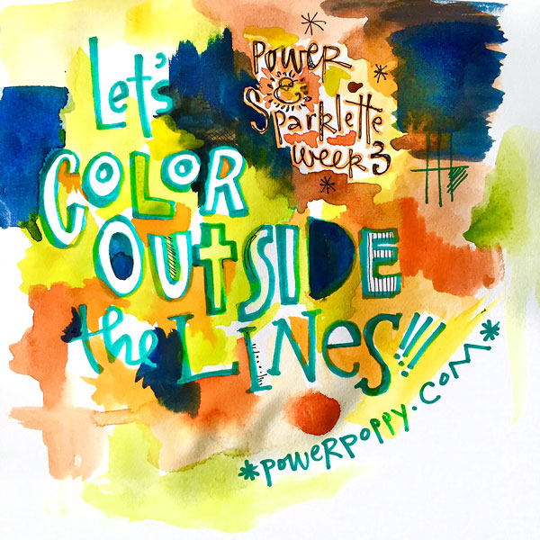 Lisa's Life Lines: Coloring Outside The Lines - Let It Be